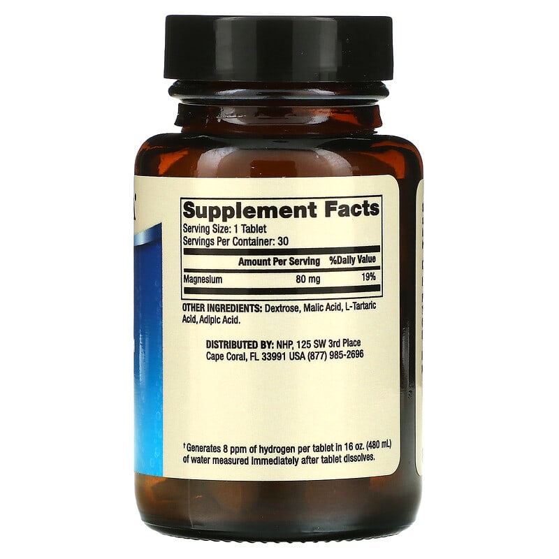 Dr. Mercola H2 Molecular Hydrogen 30 Tablets | KHOE.com.vn