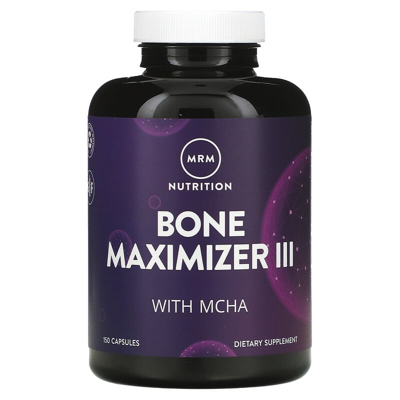MRM Nutrition Bone Maximizer III with MCHA 150 Capsules | KHOE.com.vn
